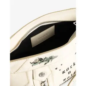 Zadig&Voltaire Sunny Mood Tattoo Leather Cross-body Bag