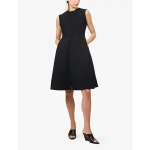 CFCL Milan Vest Woven Midi Dress - Black
