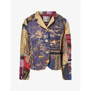 By Walid Patchwork Rawan Woven Jacket