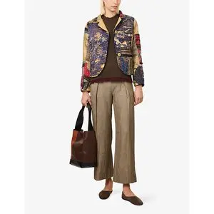 By Walid Patchwork Rawan Woven Jacket