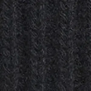 Johnstons Of Elgin Cashmere Ribbed Beanie - Black