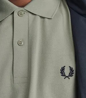Fred Perry Cotton Twin Tipped Polo Shirt