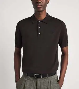 Fred Perry Cotton Knitted Polo Shirt