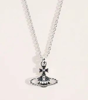 VIVIENNE WESTWOOD Mayfair Bas Relief Pendant Necklace - Blue