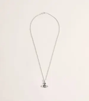 VIVIENNE WESTWOOD Mayfair Bas Relief Pendant Necklace - Blue