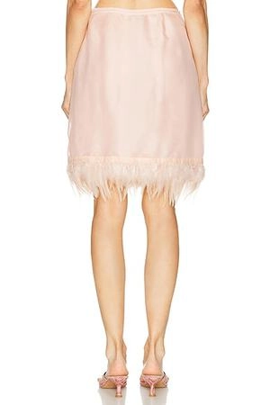 Staud Lark Silk Skirt