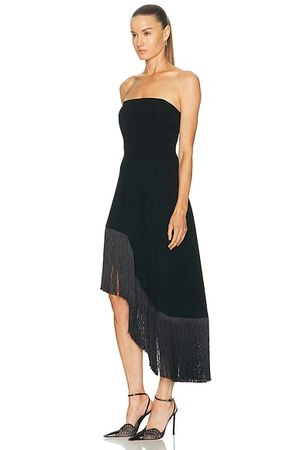 MIMCHIK Nara Fringe Midi Dress