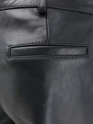THE FRANKIE SHOP Lior Capri Leather Trousers