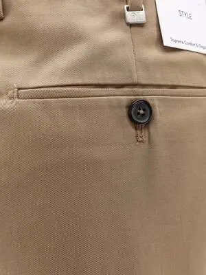 PT TORINO Cotton Trousers - Brown