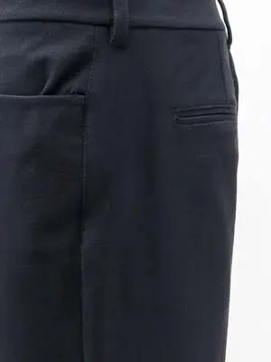 Max Mara Smmgela Cotton Blend Trousers - Blue
