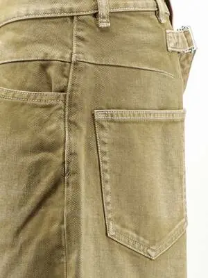 Attico Faded Effect Denim