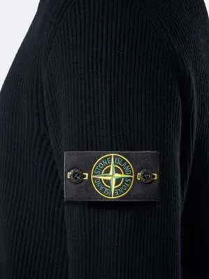 Stone Island Virgin Wool Cardigan