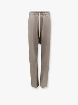 Rick Owens Cotton Trousers - Grey
