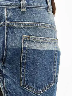 Attico Denim Mini Skirt