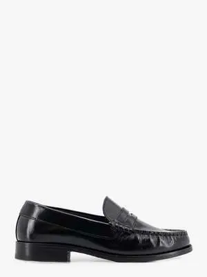 ALOHAS Rivet Leather Loafers - Black