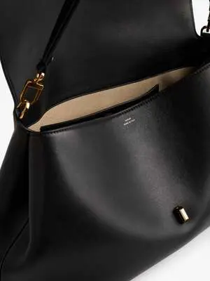 TOTEME T-lock Leather Shoulder Bag