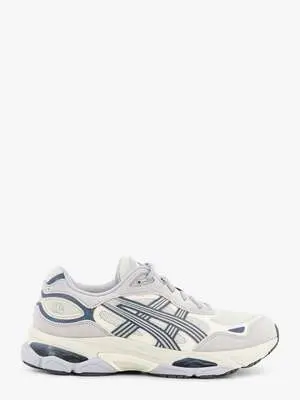 Asics Gel-nyc 2.0 Mesh And Suede Sneakers - Grey