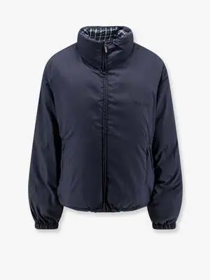 Miu Miu Reversible Madras Flannel Down Jacket