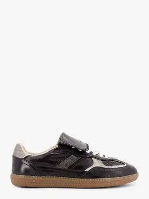 ALOHAS Leather Sneakers With Oversized Tongue And Contrasting Inserts