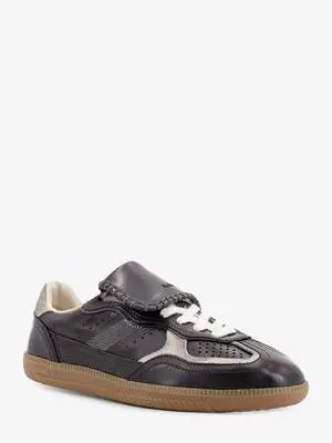 ALOHAS Leather Sneakers With Oversized Tongue And Contrasting Inserts