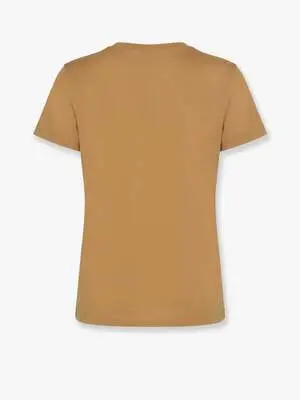 Max Mara Papaia Cotton T-shirt With Monogramma