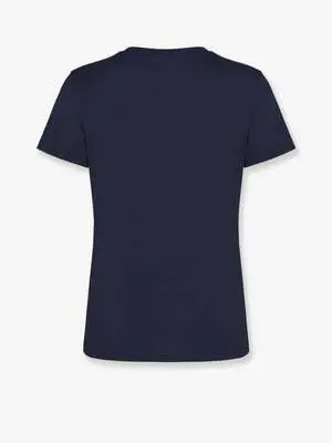 Max Mara Papaia Cotton T-shirt With Monogram
