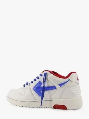 Off-White Out Of Office Bubble Arrow Leather Sneakers - White