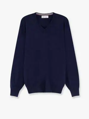 Brunello Cucinelli Cashmere Sweater - Blue