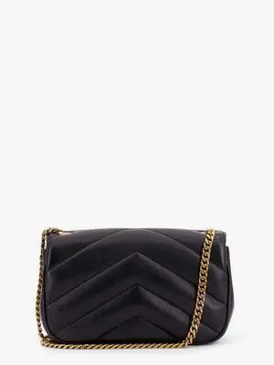 Saint Laurent Loulou Mini Quilted Leather Crossbody Bag