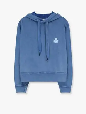 MARANT ETOILE Salmy Recycled Material Sweatshirt - Blue
