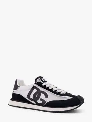 Dolce & Gabbana Dg Cushion Sneakers In Nylon With Suede Inserts