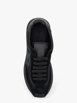 Dolce & Gabbana Dg Cushion Sneakers In Nylon With Suede Inserts