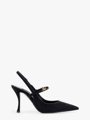 Dolce & Gabbana Leather And Suede Pumps - Black