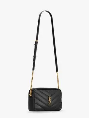 Saint Laurent Loulou Matelassé Leather Crossbody Bag