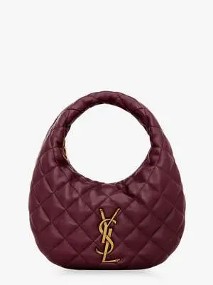 Saint Laurent Icarino Leather Handbag - Red