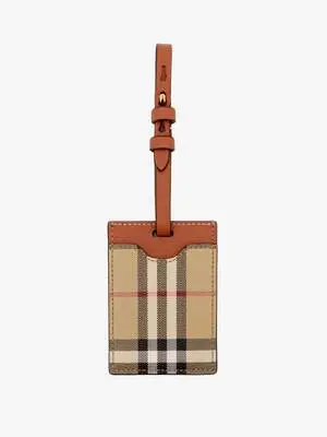 Burberry Coated Canvas Luggage - Beige