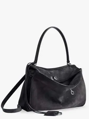 Balenciaga Rodeo S Suede Crossbody Bag