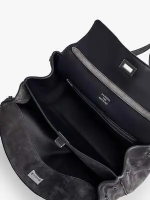 Balenciaga Rodeo S Suede Crossbody Bag