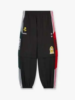 ADIDAS X WILLY CHAVARRIA Oversized Woven Track Trousers - Black