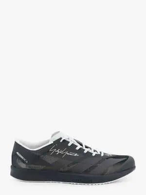 ADIDAS Y-3 Mesh Sneakers With Embroidered Logo On The Side - Black