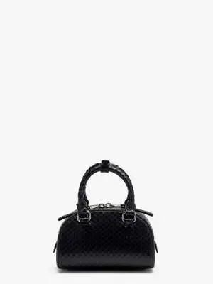 DIESEL® 1dr Dome Python Leather Crossbody Bag