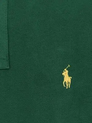 Polo Ralph Lauren Cotton Polo With Front Logo Embroidery - Green