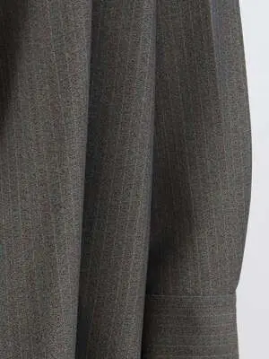 Bottega Veneta Striped Wool And Mohair Shirt