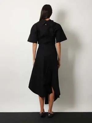 Bottega Veneta Compact Cotton Canvas Skirt