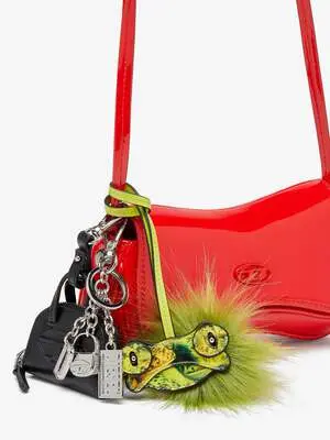 DIESEL® 1dr Dome Charms Pvc Keychain