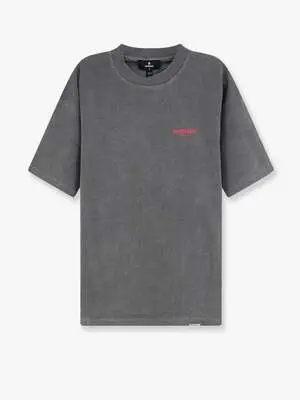 REPRESENT Cotton T-shirt With Front Print - Grey