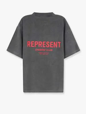 REPRESENT Cotton T-shirt With Front Print