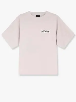 Balenciaga Cotton T-shirt - Beige