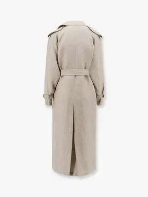 Max Mara Mxspedaggi Linen Trench