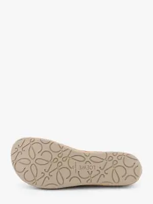 Loewe Rio Suede And Raffia Loafers
